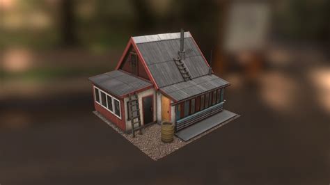Soviet Summer Cottage Dacha Download Free 3d Model By Slagperch 3d