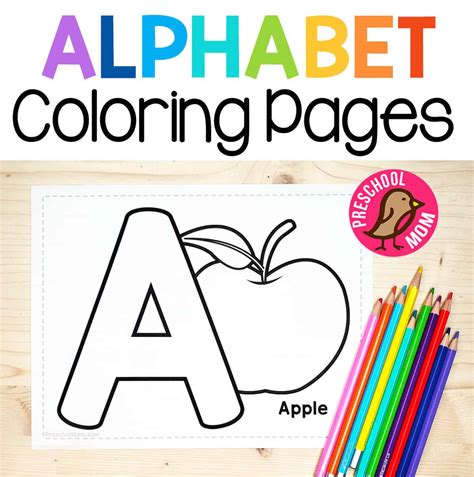 Easy Abc Coloring Pages Free Printable [2025]