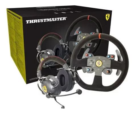 Thrusmaster Ferrari 599x Evo Edtion Kit Con Auriculares Color Negro