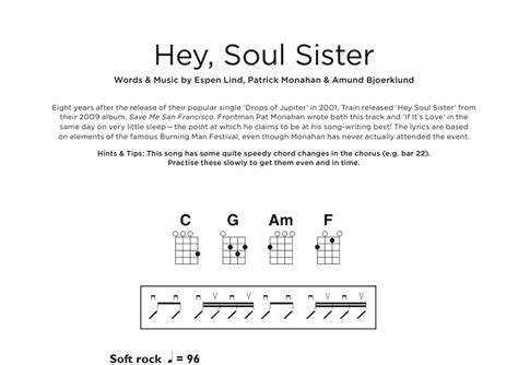Soul Sister Ukulele Chords Sheet And Chords Collection