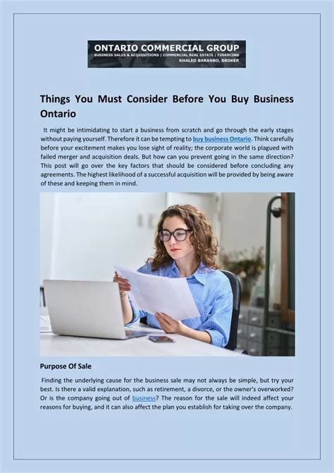 Ppt Buy The Best Business In Ontario Powerpoint Presentation Free