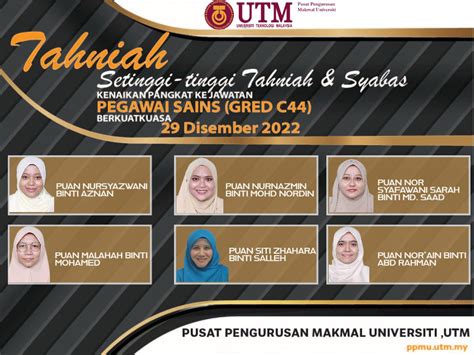 University Laboratory Management Centre Pusat Pengurusan Makmal Universiti Ppmu