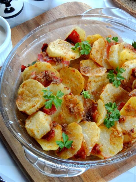 Картошка с беконом в микроволновке — рецепт с фото пошагово