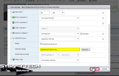 Install VMware Tools For MacOS In ESXi SYSNETTECH Solutions