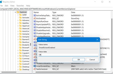 Enable Disable Microsoft Defender SmartScreen In Windows