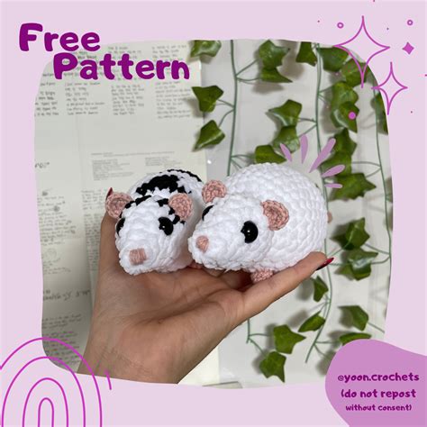 Free Crochet Rat Pattern Artofit