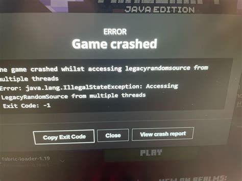 Help Minecraft Keeps Crashing Rminecraft