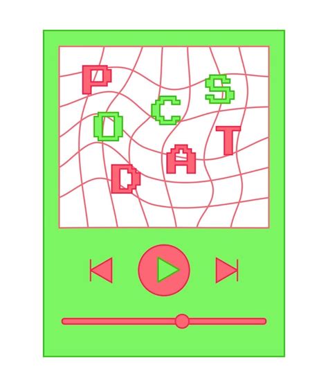 Premium Vector Podcast Player Interface Vector Illustration