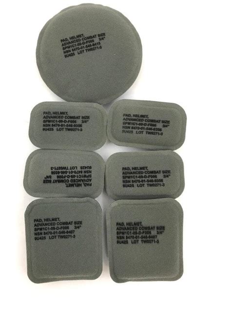 Ach Helmet Pads Nsn At Walter Lawrence Blog