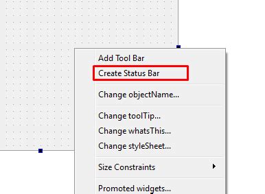 How To Add Status Bar In Qt Stack Overflow