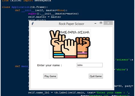 Complete Rock Paper Scissor Game Using Pygame In Python With Source