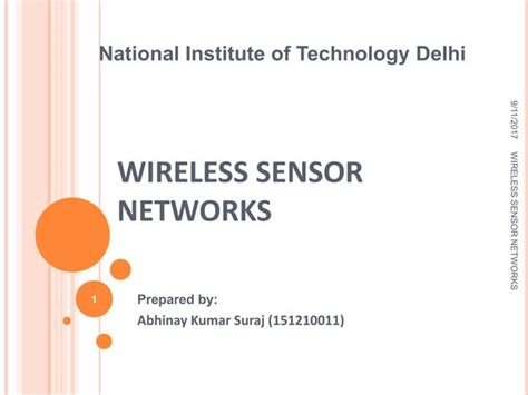 Wireless Sensor Network Pptx Internet Of Things Internet