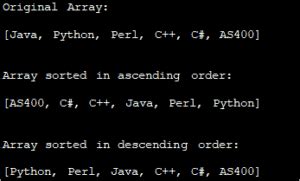 How To Sort An Array In Java Tutorial With Examples