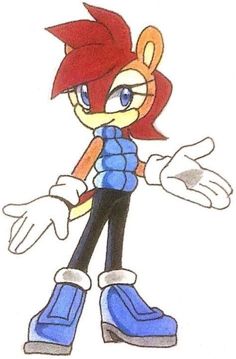 Drawing Of Sally Acorn By Brandonallen1213 On Deviantart