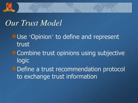 Ppt Trust Model Based Self Organized Routing Protocol For Secure Ad