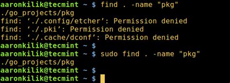 ways to use ‘find command to search directories more efficiently how