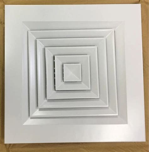 Polished White Square Air Diffuser For Commercial At ₹ 490 Piece In