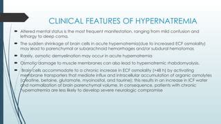 Sodium Disorders Hypo And Hypernatremiapptx