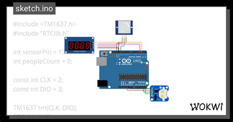 Pir Ds1307 Wokwi Esp32 Stm32 Arduino Simulator