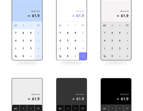 Calculator Screen UI Design On Behance Calculator Screen UI Design On Behance