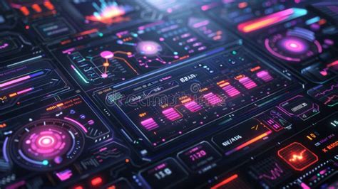 Visual Representation Of Advanced Data Analytics And Interactive