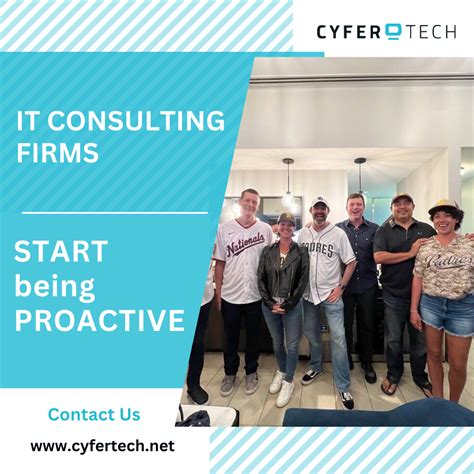 Proactive It Consulting Firms Pioneering Future Ready Solutions Cyfertech Medium