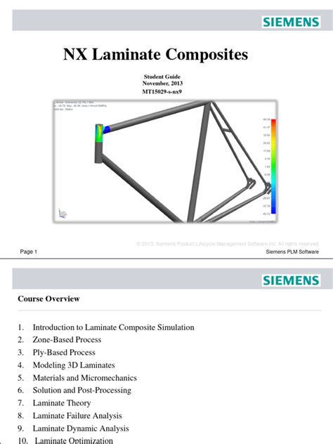 Lesson 1 Intro Laminate Simulation Pdf Product Lifecycle Cartesian Coordinate System
