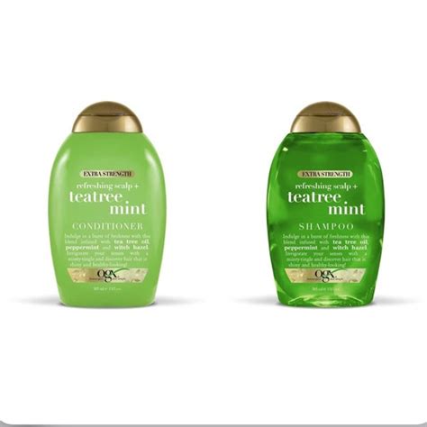 Ogx Hair Oxg Extra Strength Refreshing Scalp Teatreemintshampoo And