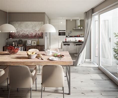 Modern Interior Cgi On Behance