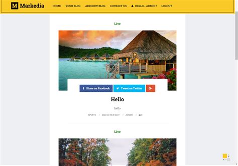 GitHub Pratikginoya Blog System Project Using Laravel