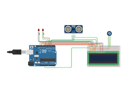 Circuit Design 123120013 Muhammad Rahman Rd Sensor Jarak Tinkercad