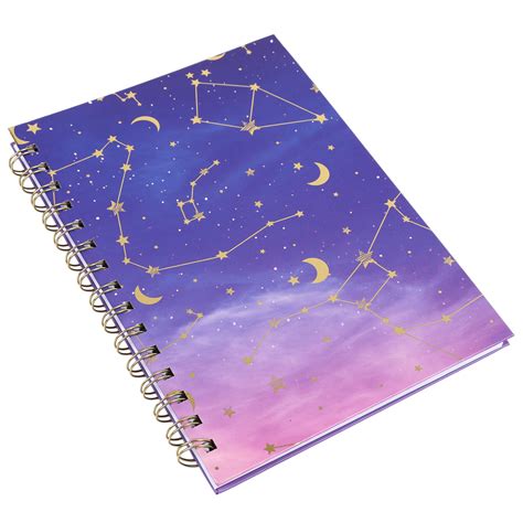 Stargazer A5 Spiral Notebook Wilko