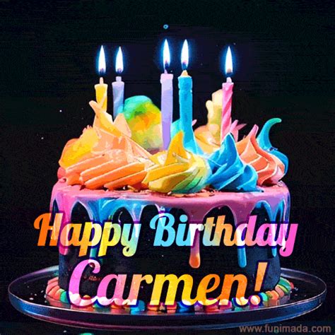 Happy Birthday Carmen S For Her Download On
