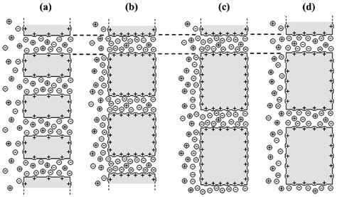 Illustrative Representation Of Diffusive Ion Transport Through