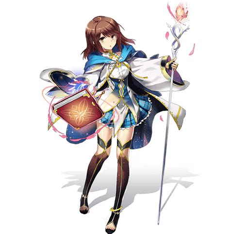 Shiina Kokomi Girlfriend Kari Tenkuu No Crystalia Artist Request Official Art 1girl