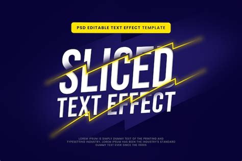 Premium Psd Sliced Editable Text Effect
