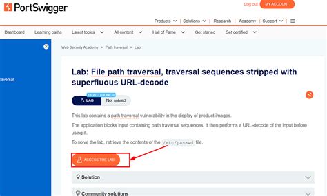 Portswigger Path Traversal File Path Traversal Traversal Sequences Stripped With Superfluous