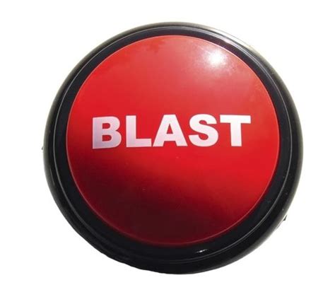The Blast Button Air Horn Sound Effect Custom Easy Button