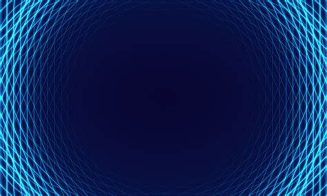 디지털 기하학적 요소들은 추상적인 벡터 배경을 가지고 있다 진한 파란색 배경입니다 현대 선 줄무늬 곡선 추상적인 럭셔리 프리젠테이션 배경 빛나는 네온 조명 우주의 생생한