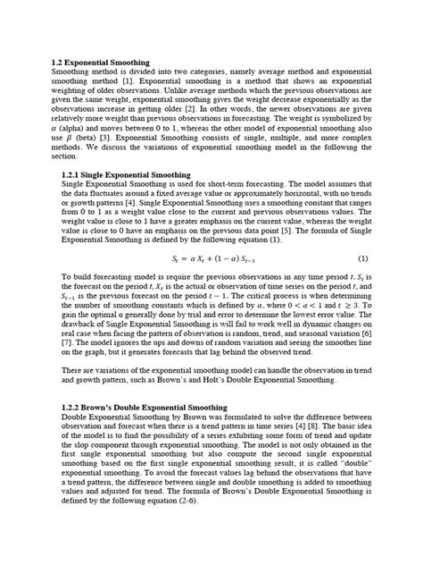 P 20200430 155040holts Double Exponential Smoothing Theory Pdf Forecasting