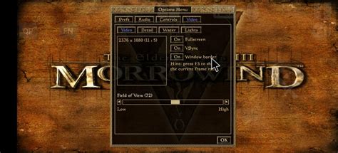 i play on openmw android why is 1080p the only resolution i m getting