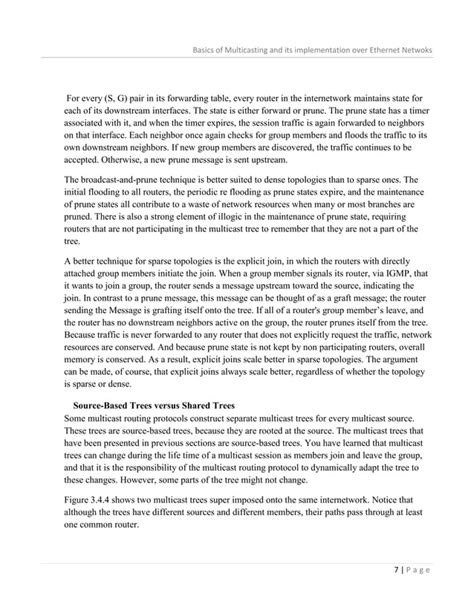 Basics Of Multicasting And Its Implementation On Ethernet Networks Pdf