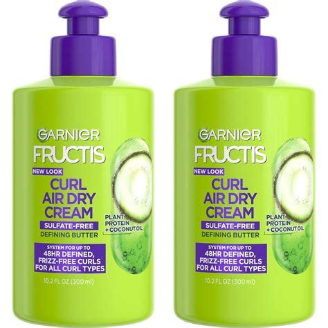 Garnier Fructis Curl Nourish Air Dry Cream Sulfate Free