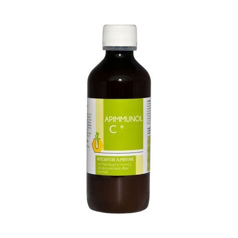 Sciroppo Con Miele Propoli E Vitamina C 200 Ml Apimmunolc Loasi