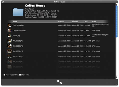 Plugin For Leopards QuickLook Actually Makes Folder Viewing Useful Ars Technica