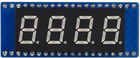 Mikrokontroler Waveshare Pico 8SEG LED moduł z 4 cyfrowym wyświetlaczem 19806 Opinie i ceny