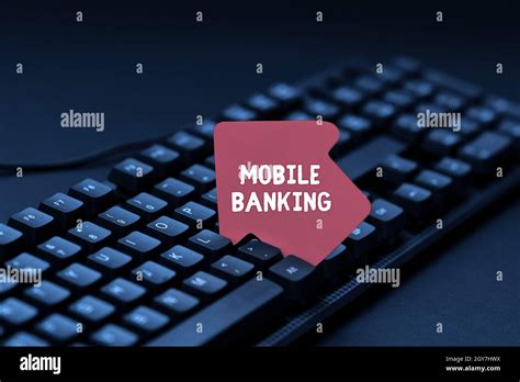 Writing Displaying Text Mobile Banking Conceptual Photo To Create Financial Transactions With