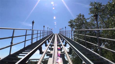 Shock Wave Roller Coaster Pov Stand Up Front Seat View Onride Drayton
