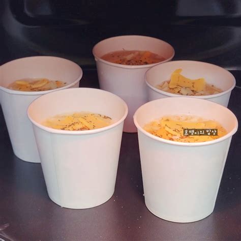 핫케이크 종이컵 계란빵 만들기