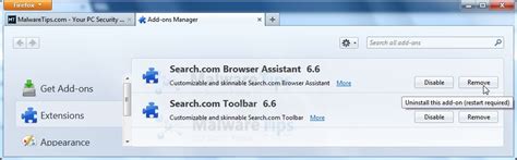 Remove Search Com Toolbar Uninstall Guide